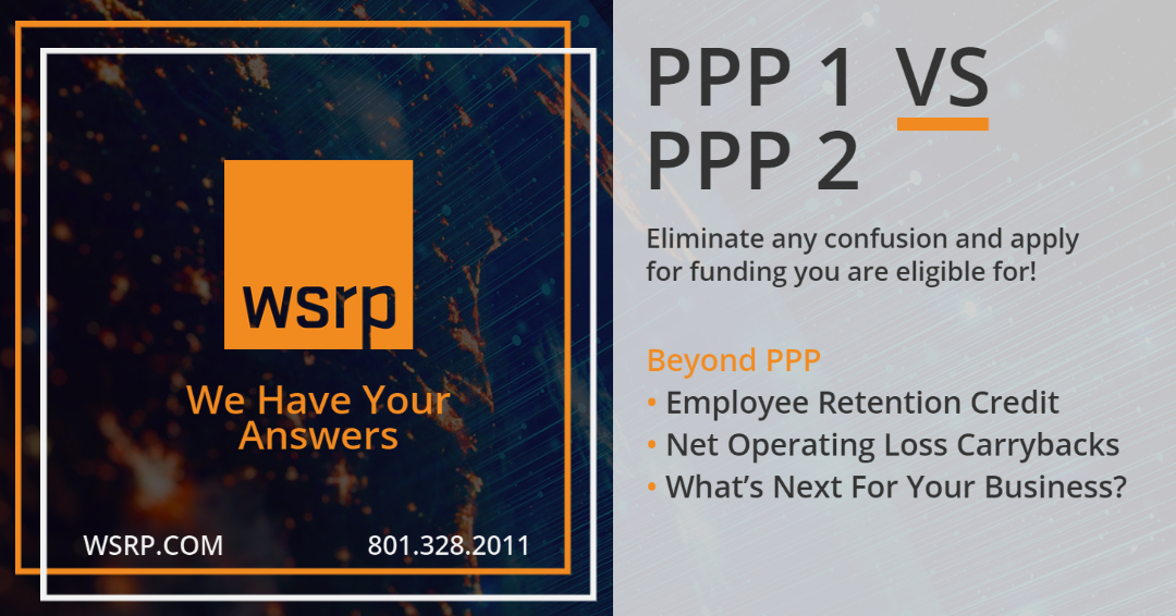 PPP 1 VS PPP 2 - WSRP